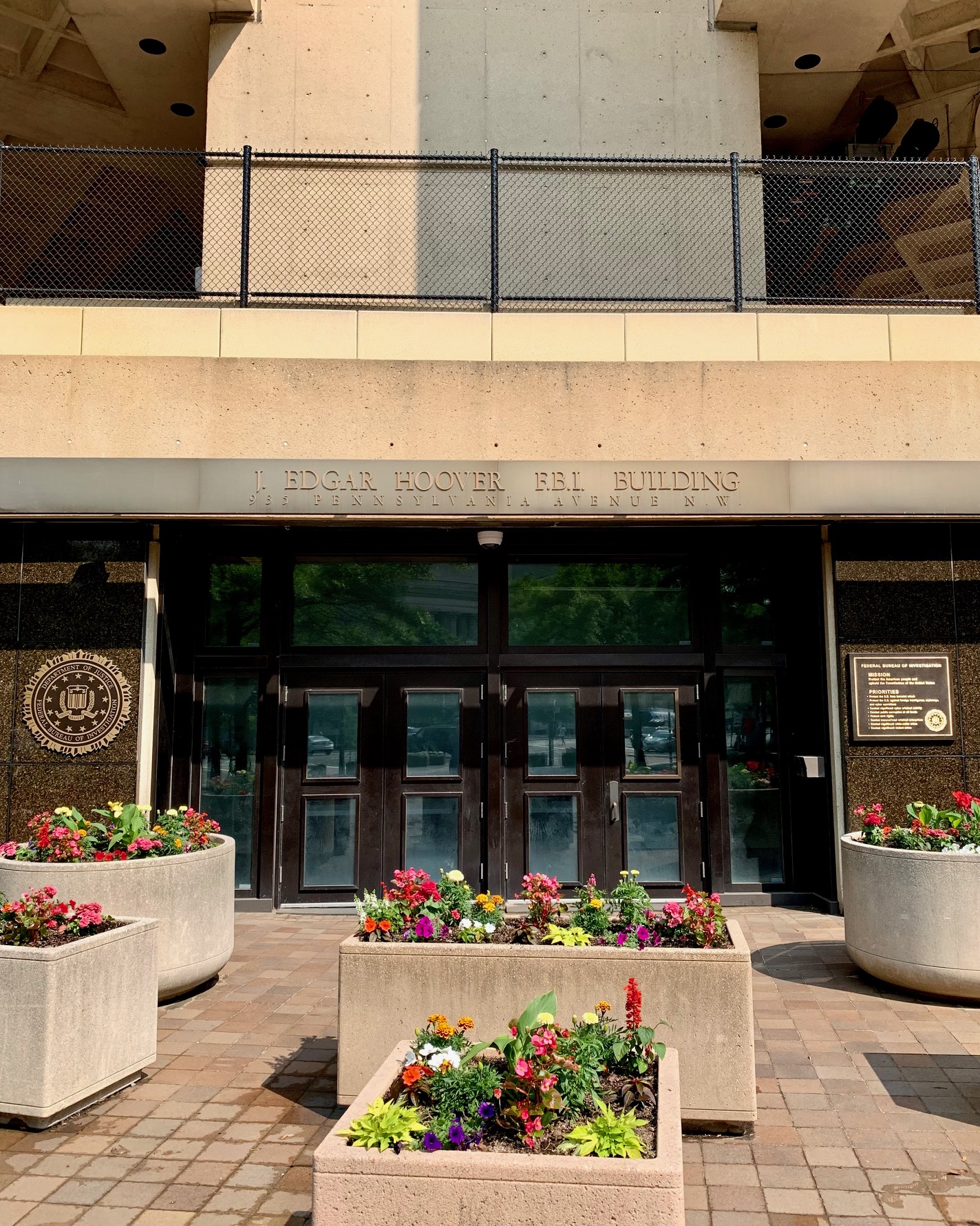 “Looking Up: FBI Building” – Great Exudations